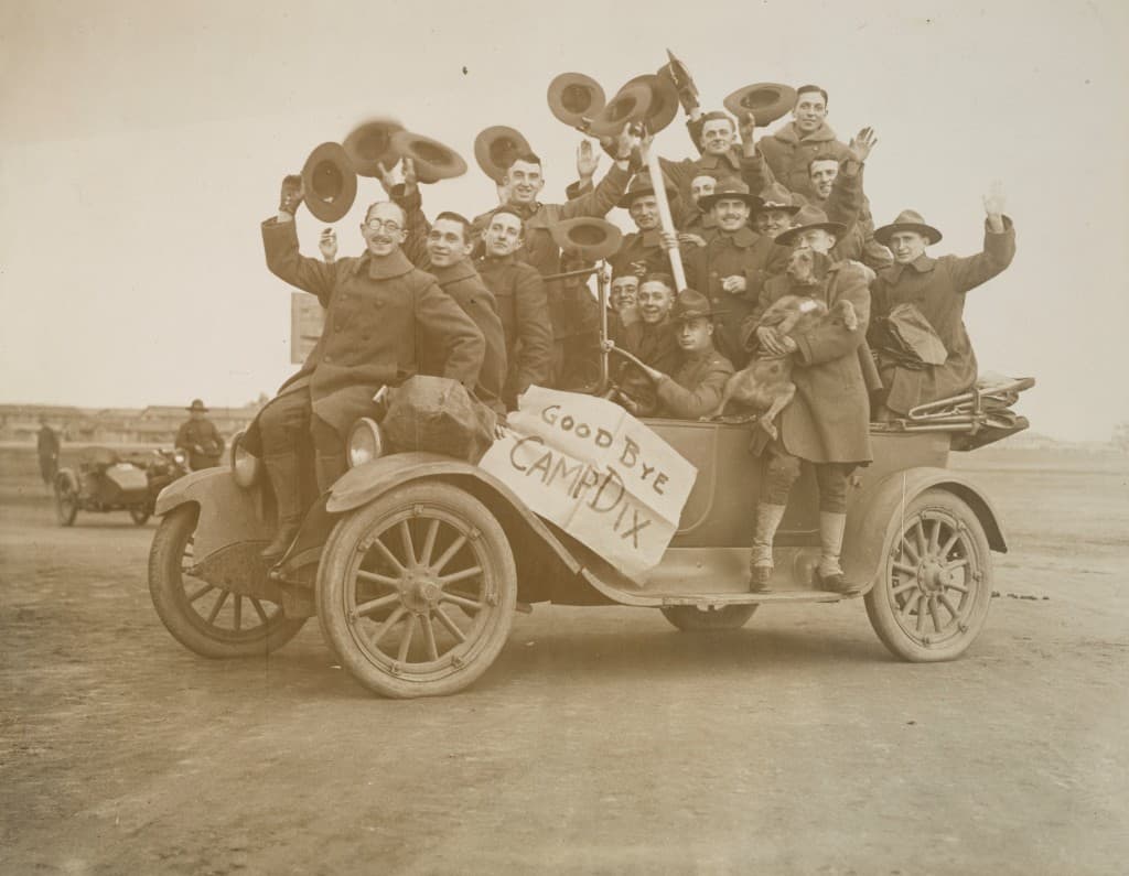 Goodbye Camp Dix, 1919, National Archives - State Of The Arts - NJ